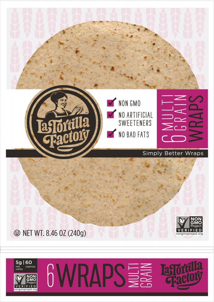Non-GMO Wraps Archives • La Tortilla Factory