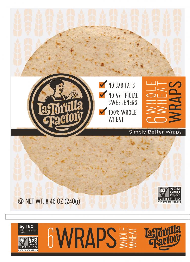 Non-GMO Wraps Archives • La Tortilla Factory